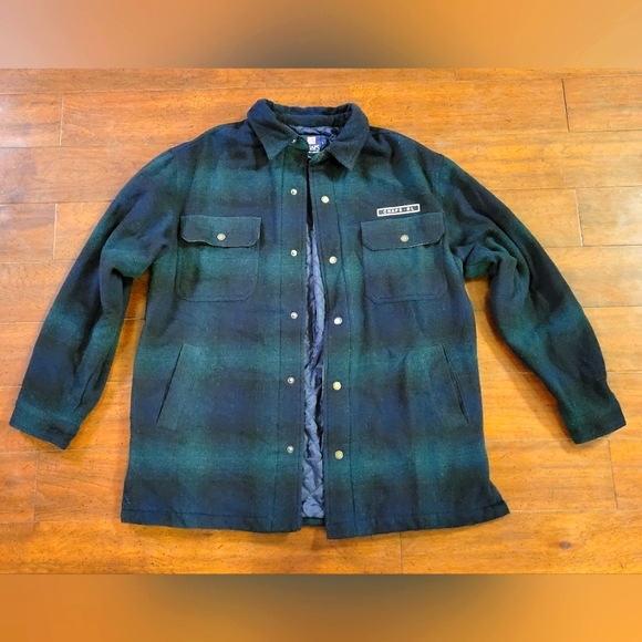 Chaps | Jackets & Coats | Vintage Chaps Ralph Lauren Flannel ...